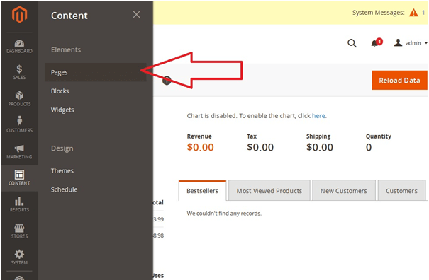 How To Create A Cms Page In Magento 2 And Add Its Link To Top Navigation Menu